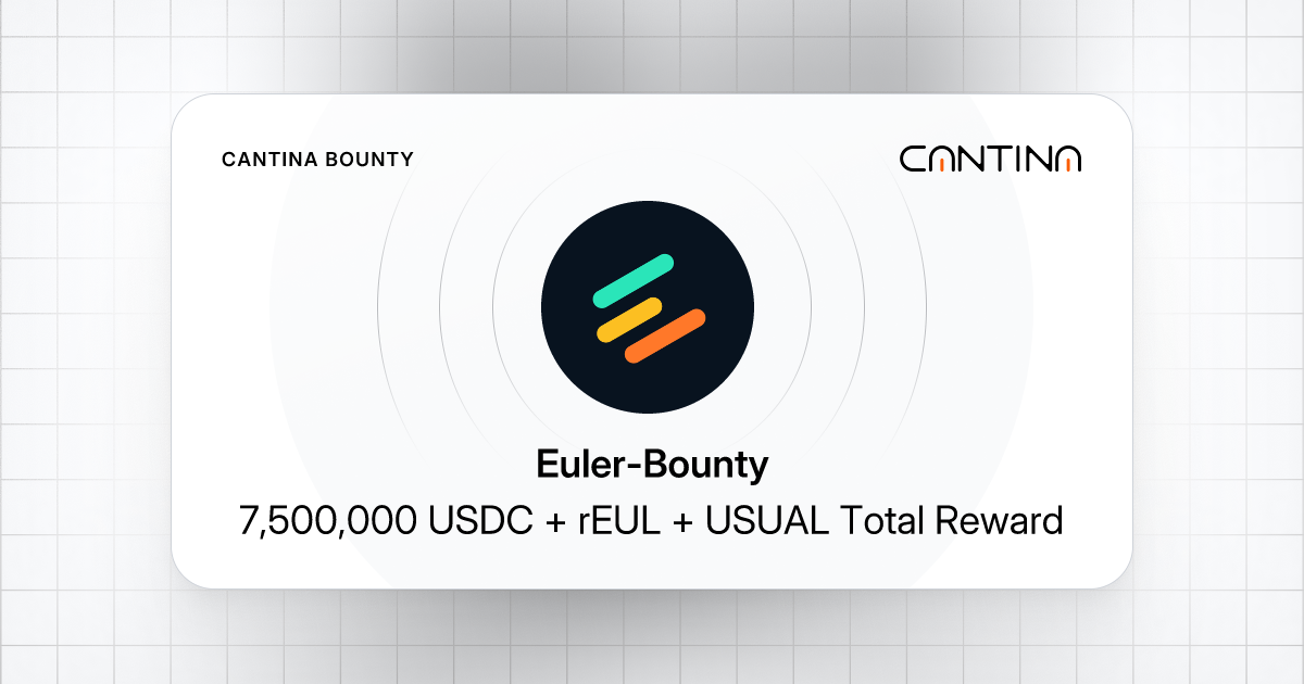 Euler / Euler-Bounty bounty | Cantina