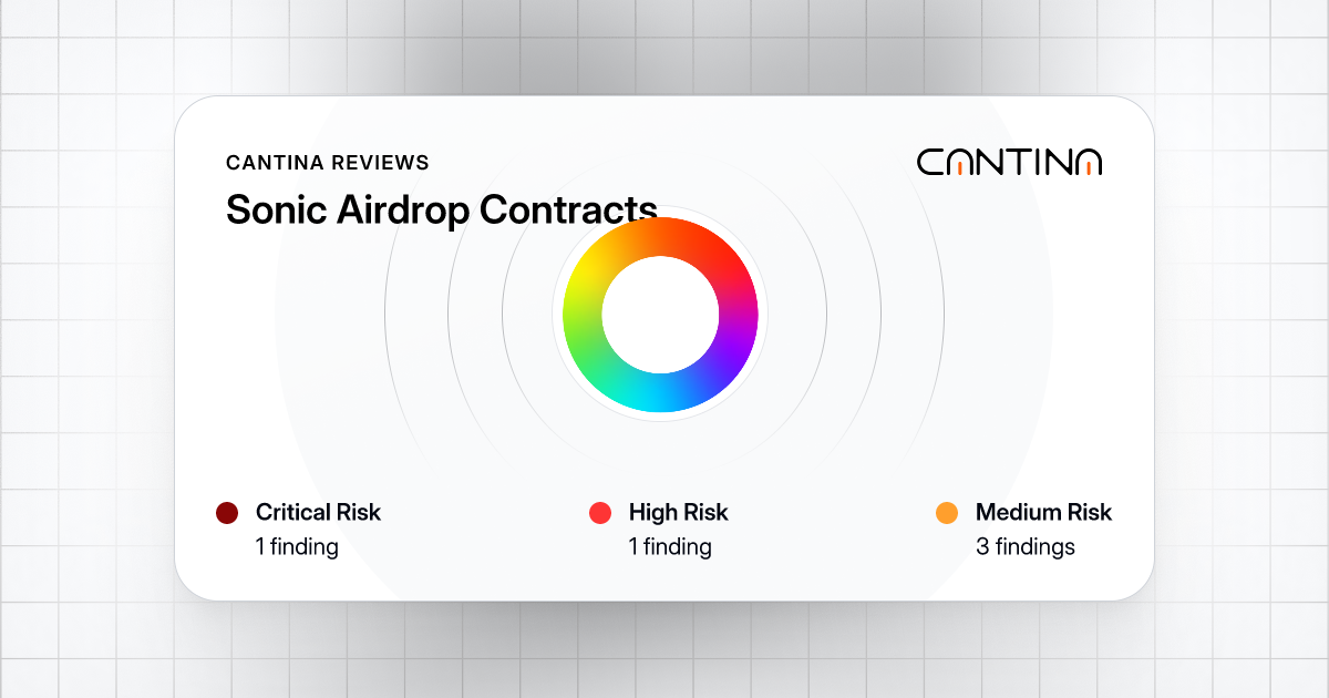 Sonic Airdrop Contracts | Cantina