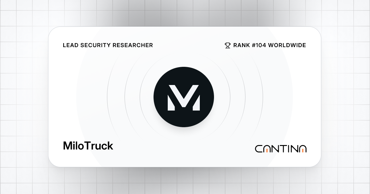 MiloTruck (milotruck) | Cantina